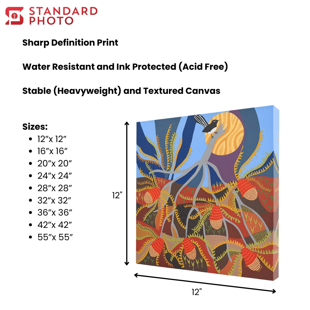 Premium Square Canvas Prints – Standard Photo